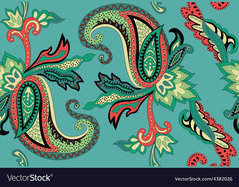 Paisley pattern Royalty Free Vector Image - VectorStock