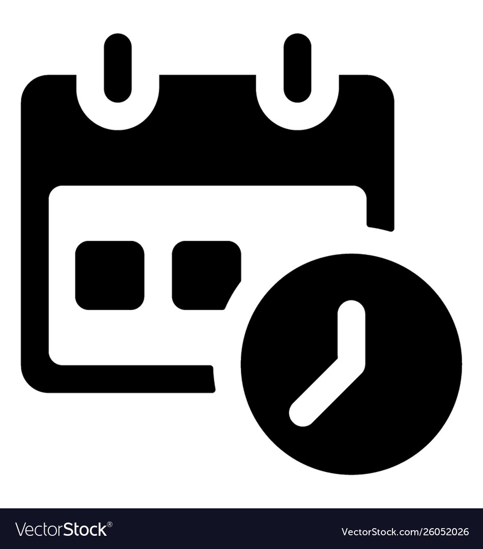 Time table Royalty Free Vector Image - VectorStock