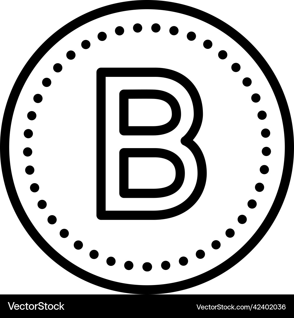 Bold Royalty Free Vector Image - VectorStock