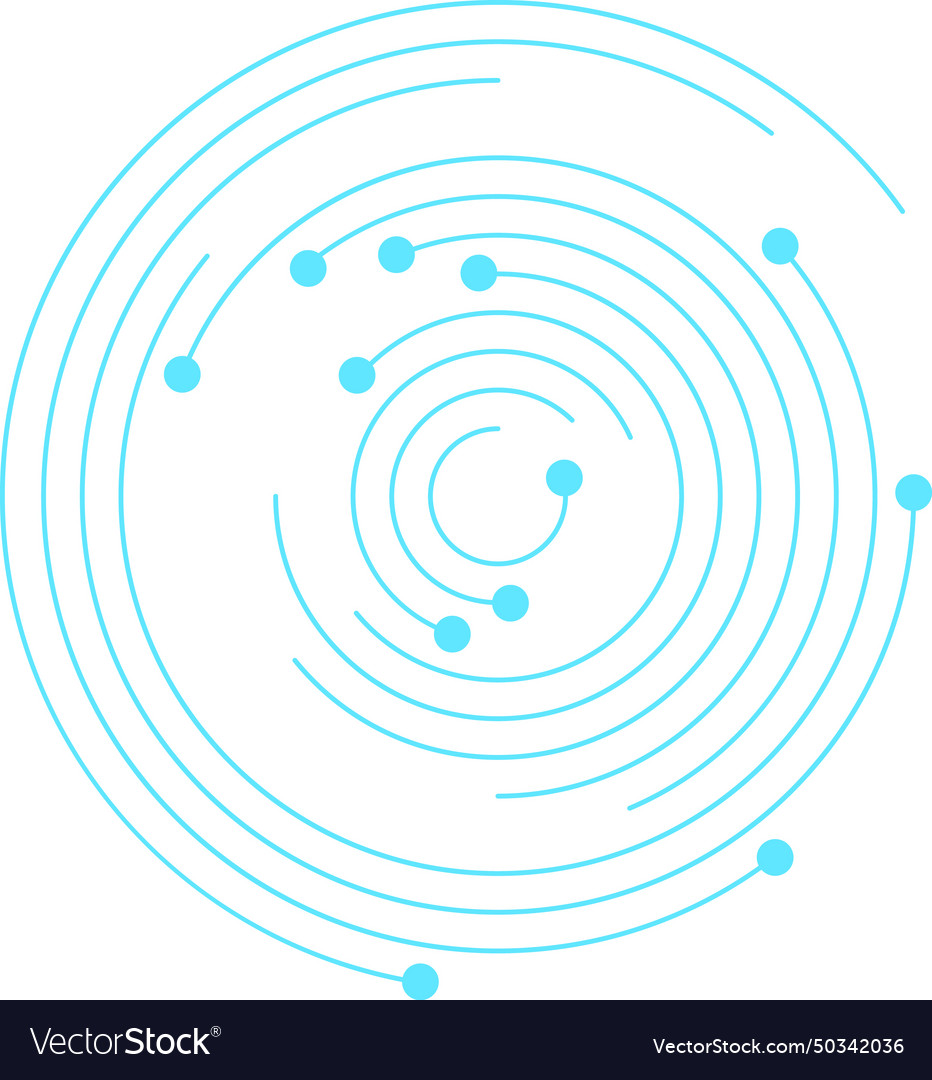 Digital technology element Royalty Free Vector Image