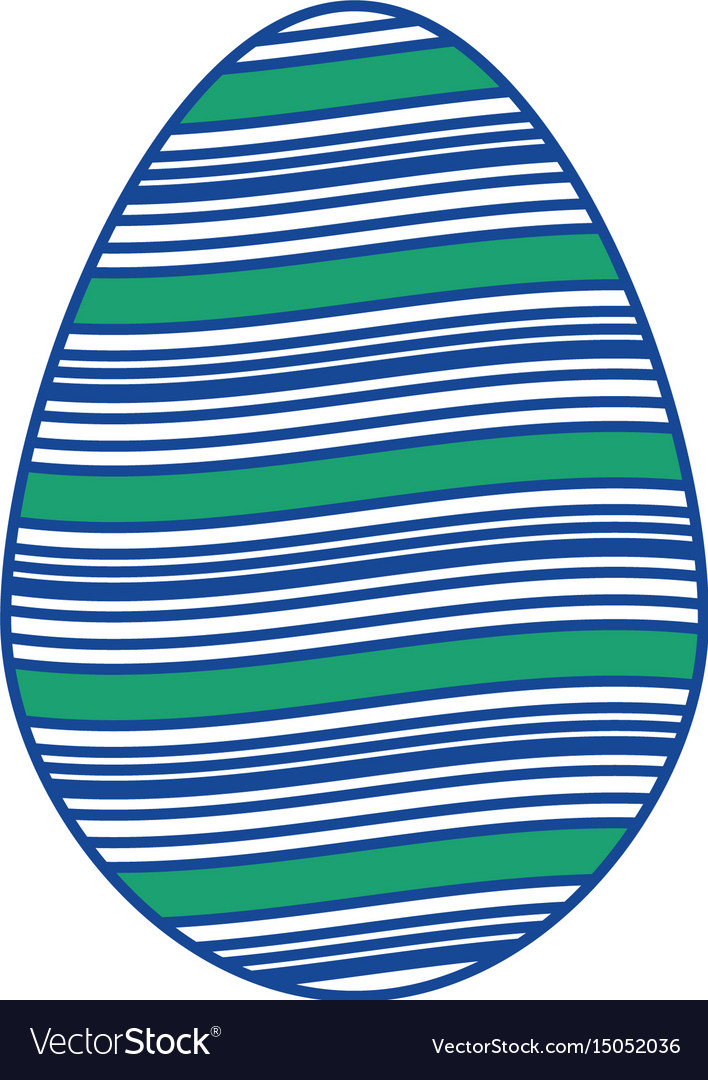 Egg easter chocolate Royalty Free Vector Image