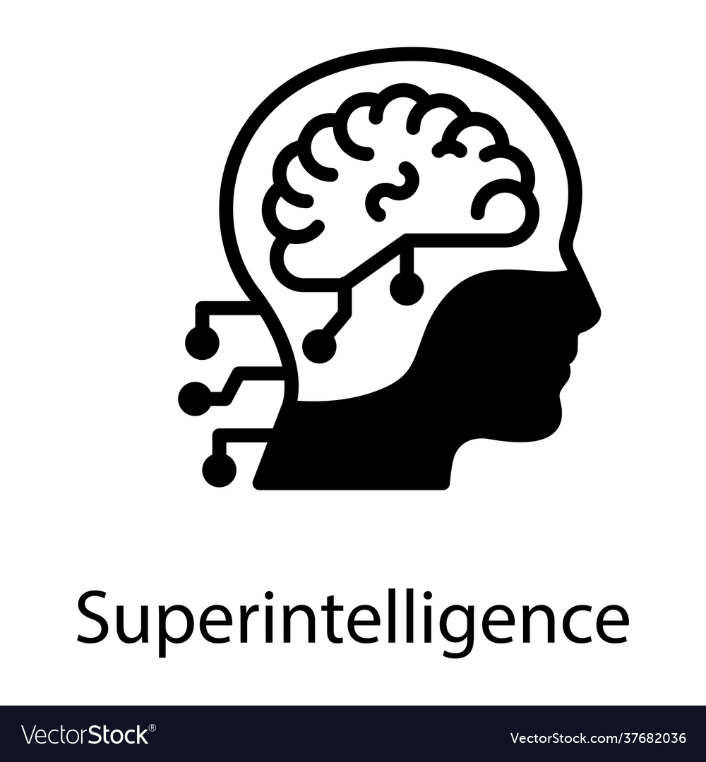 Superintelligence Royalty Free Vector Image - VectorStock