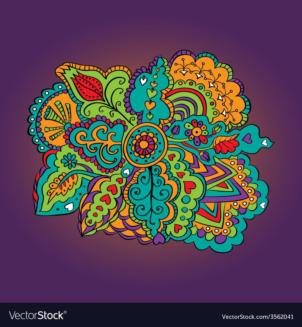 Colorful abstract pattern Royalty Free Vector Image