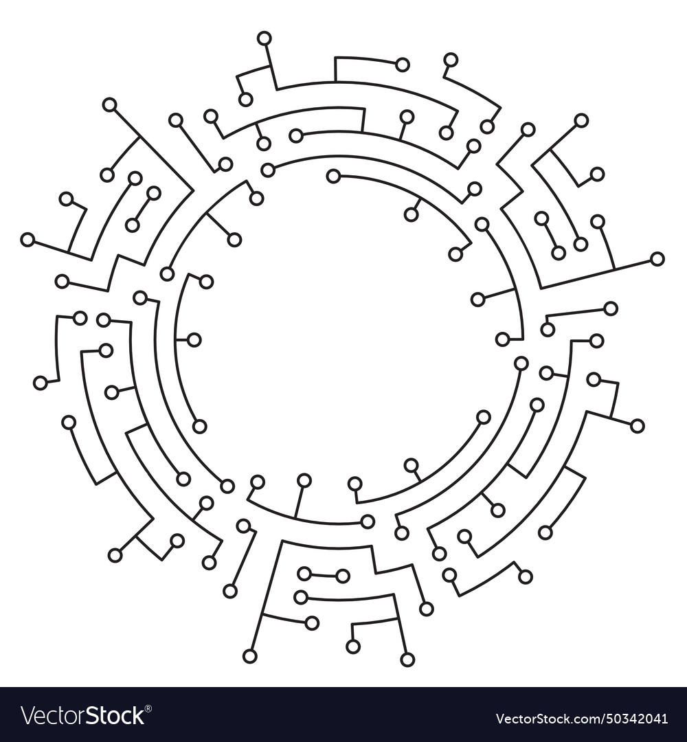 Digital technology element Royalty Free Vector Image