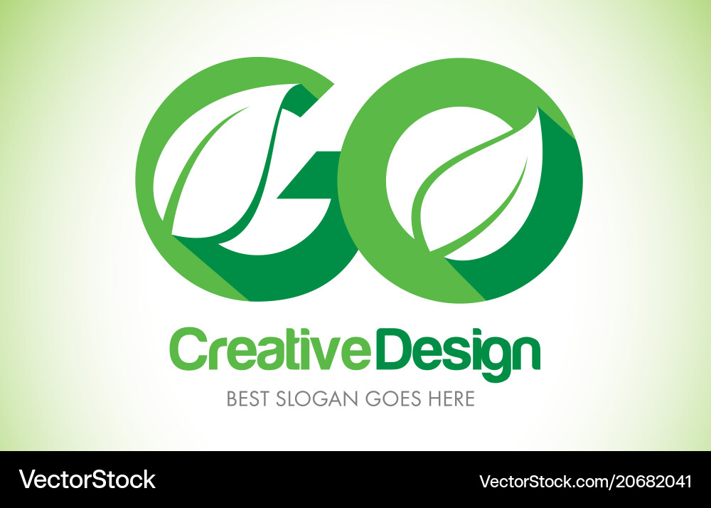 Go Green Leaf Logo