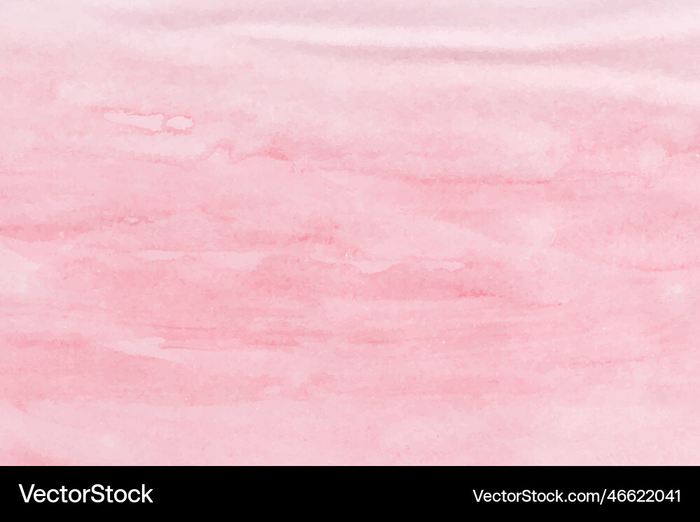 Light pink watercolor background new design Vector Image