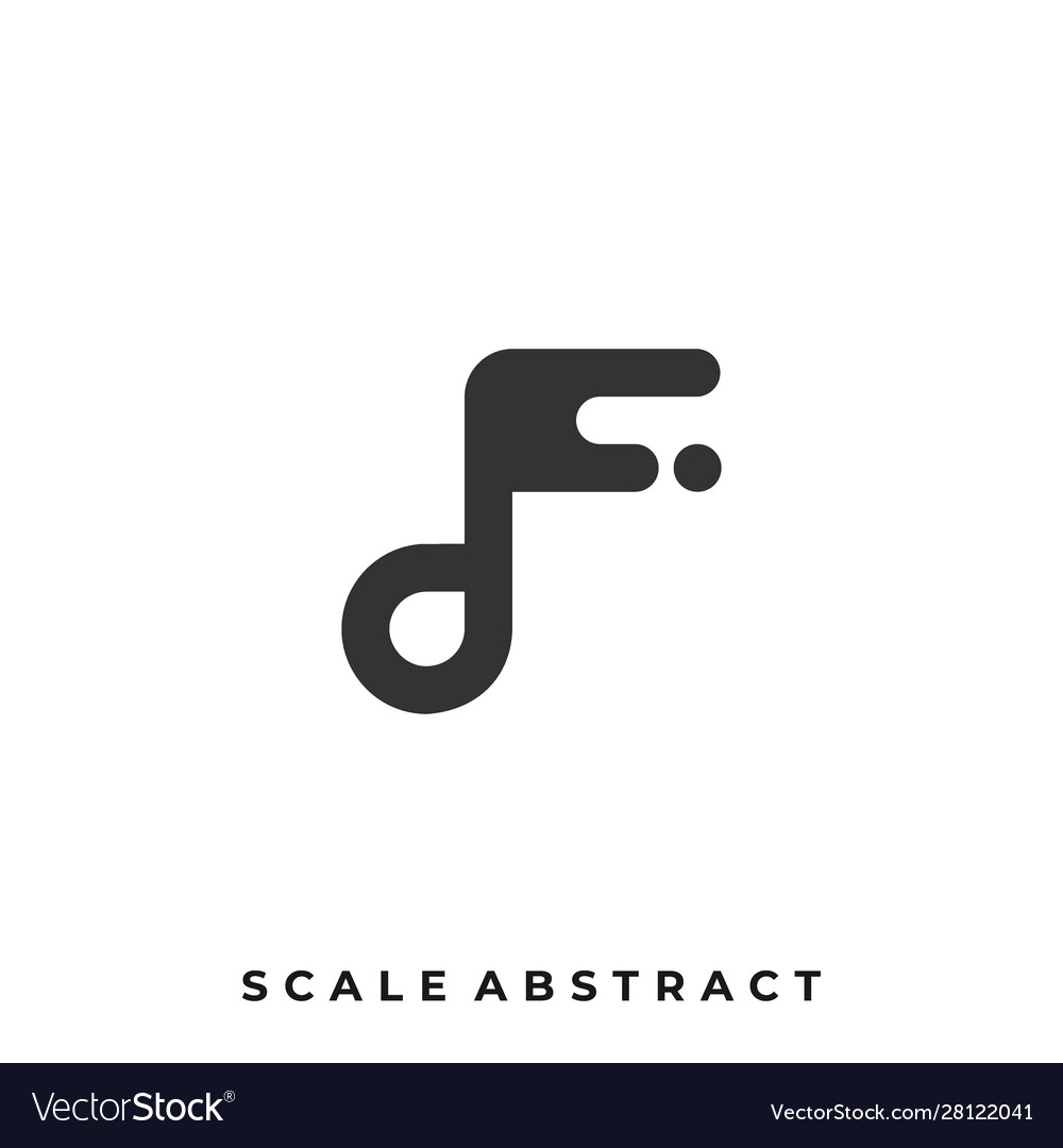 Scale speed template Royalty Free Vector Image