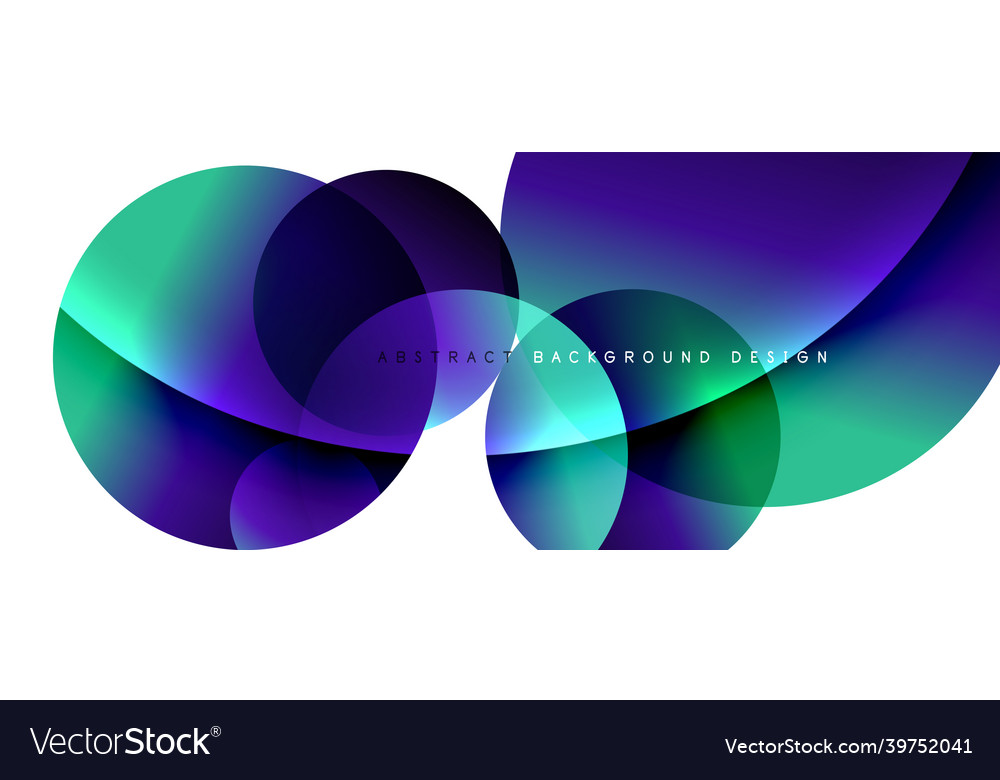Trendy simple fluid color gradient abstract Vector Image