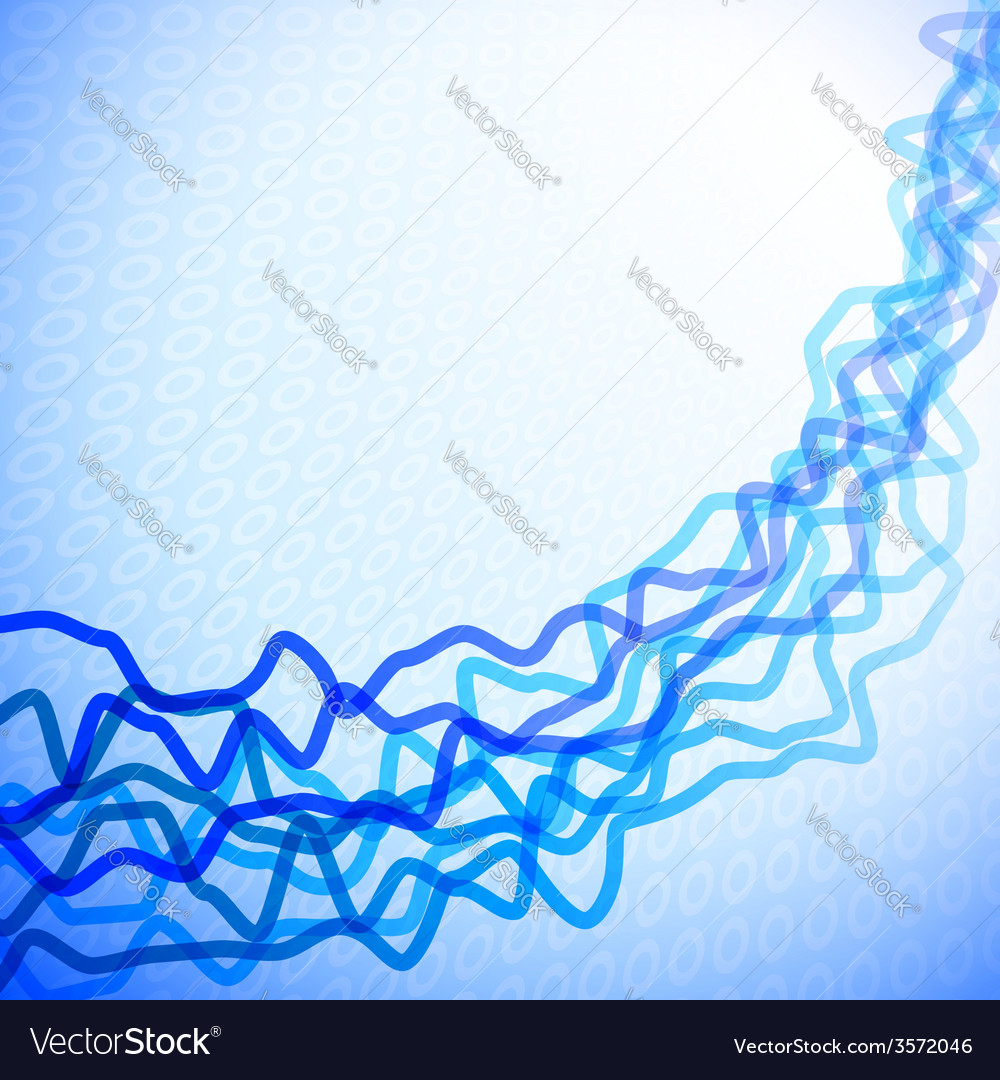 Abstract graph lines Royalty Free Vector Image