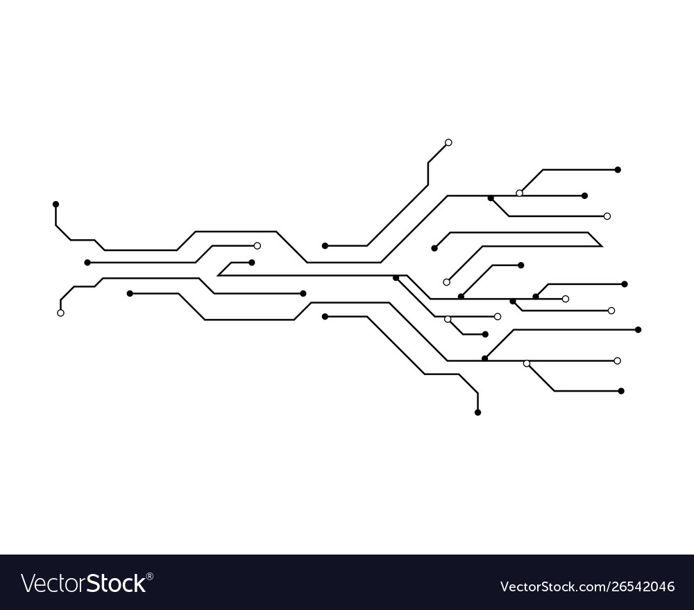 Circuit Royalty Free Vector Image - VectorStock