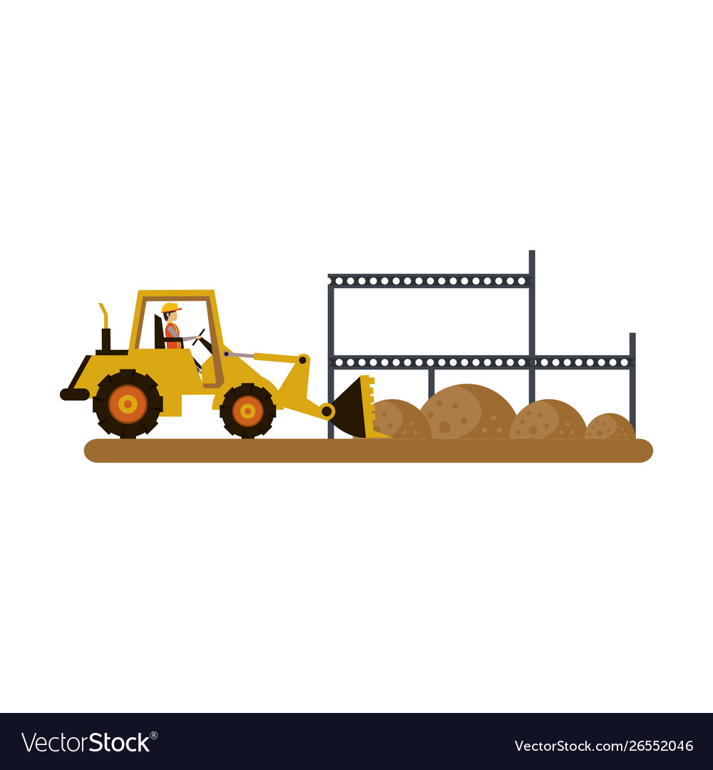 Construction architectural engineering work Vector Image