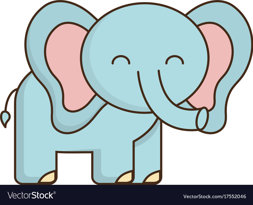 Cute Elephant Icon