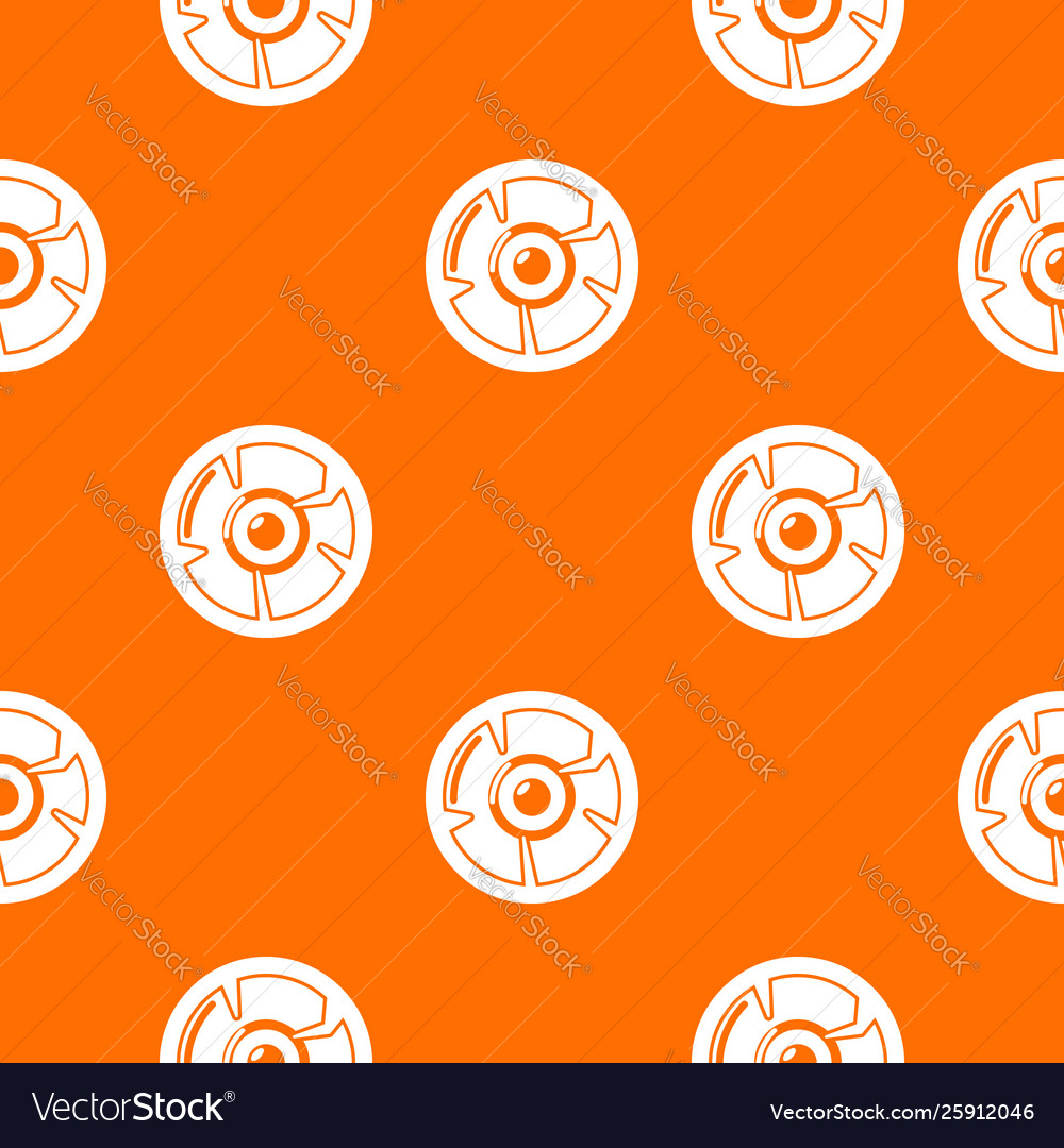 Log pattern orange Royalty Free Vector Image - VectorStock