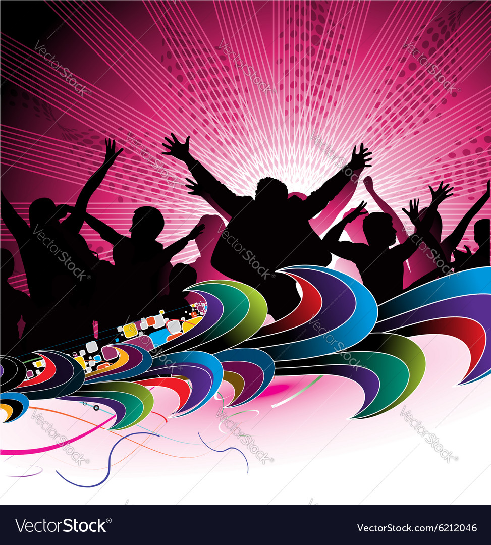 Party concept Royalty Free Vector Image - VectorStock
