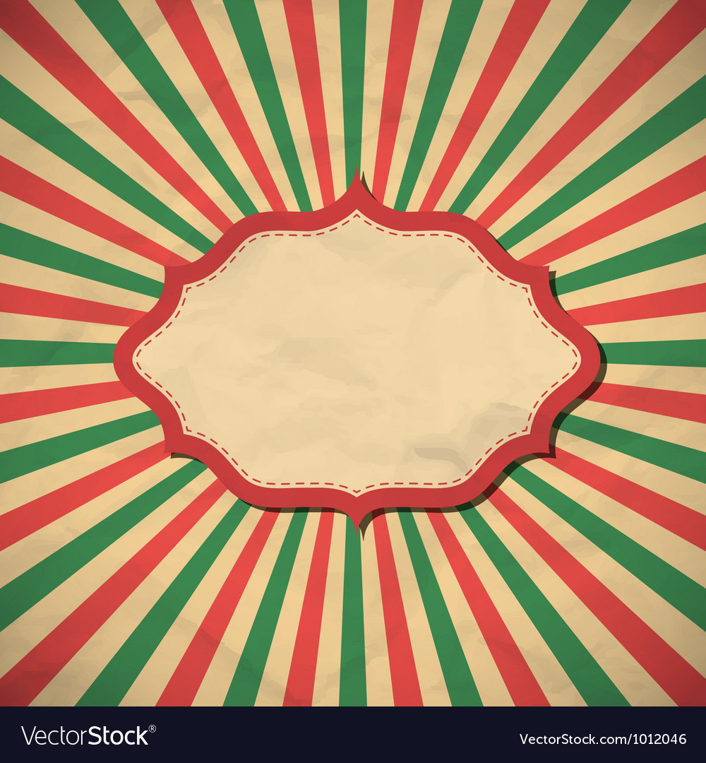 Retro frame Royalty Free Vector Image - VectorStock