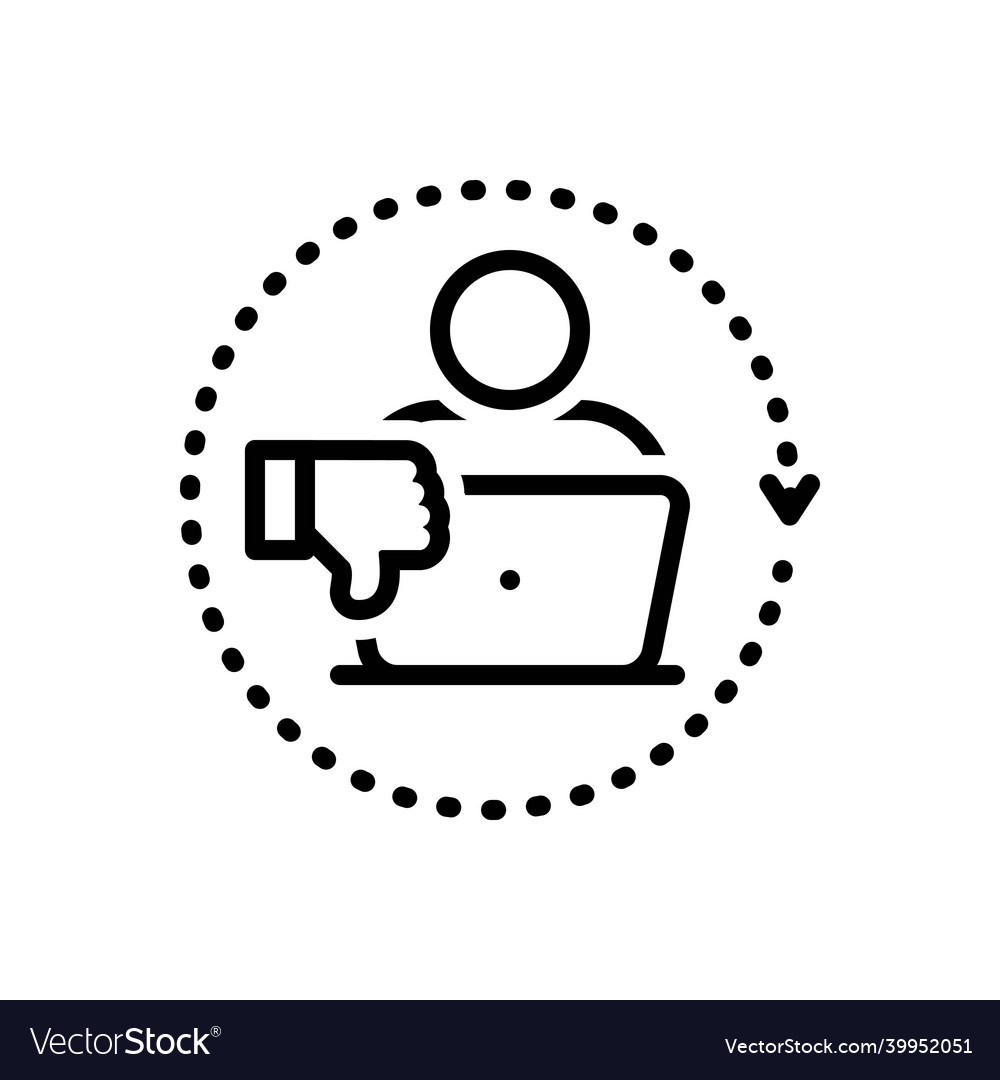 Criticism Royalty Free Vector Image - VectorStock