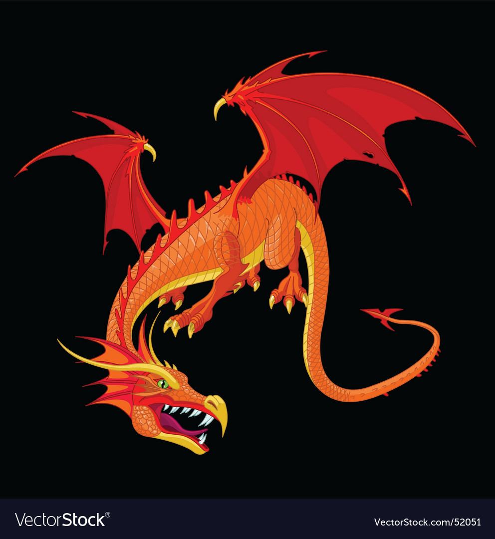 Dragon Royalty Free Vector Image - VectorStock