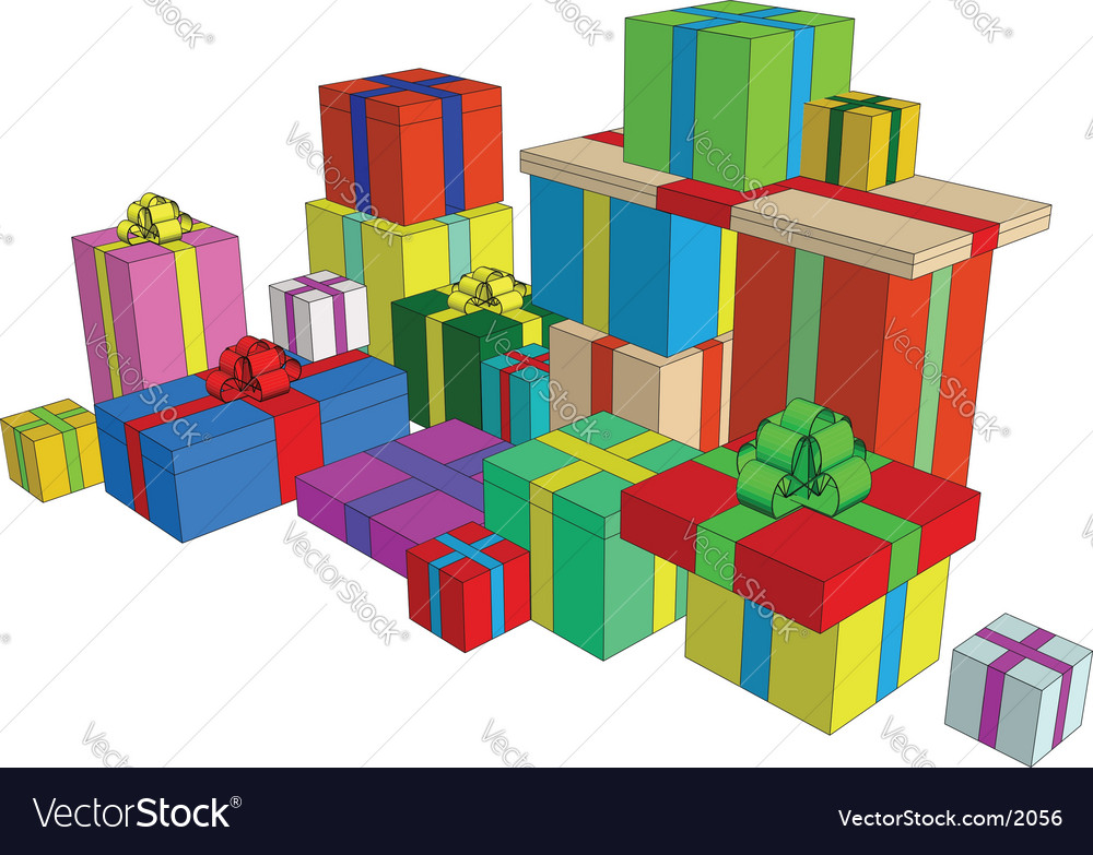 Presents Royalty Free Vector Image - VectorStock
