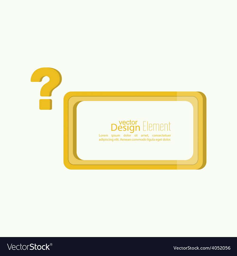 Question mark icon Royalty Free Vector Image - VectorStock