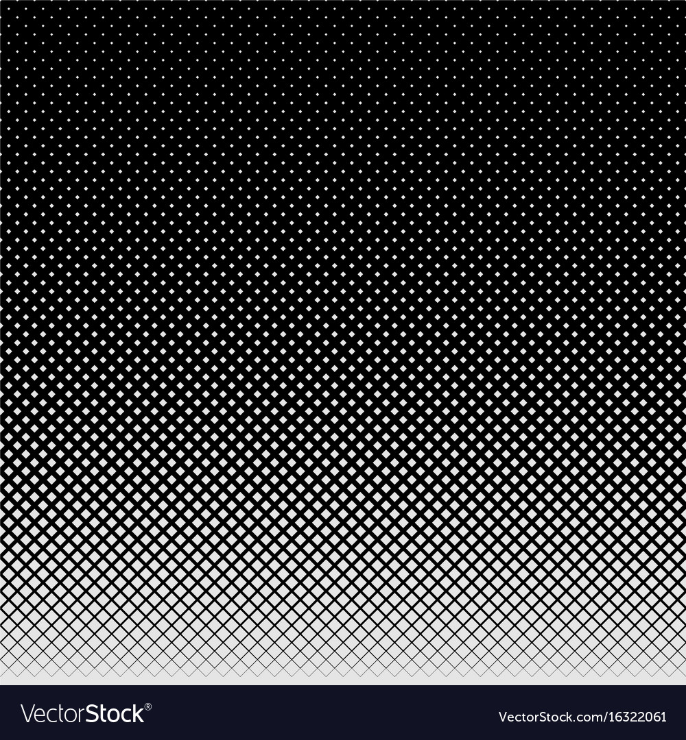 Abstract halftone square pattern background Vector Image