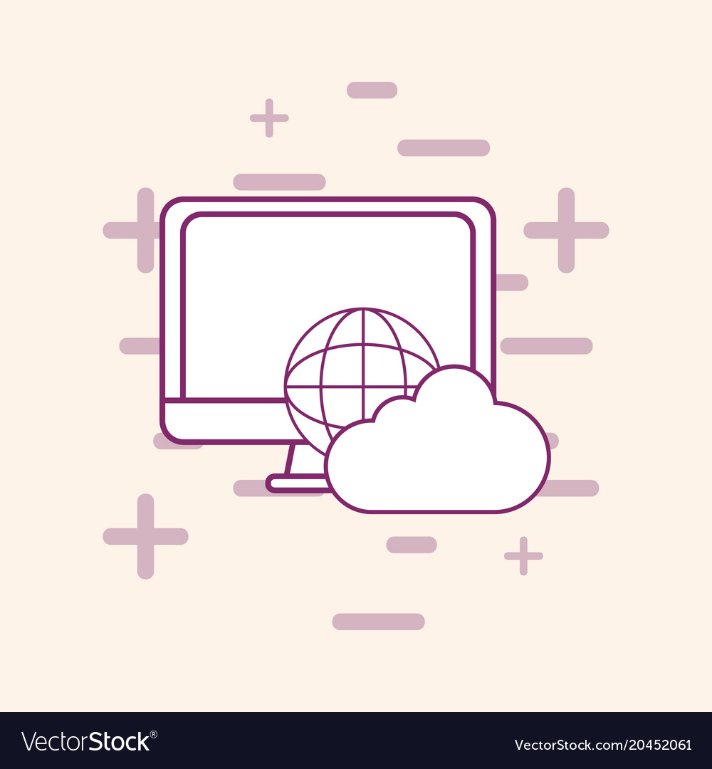Big data design Royalty Free Vector Image - VectorStock