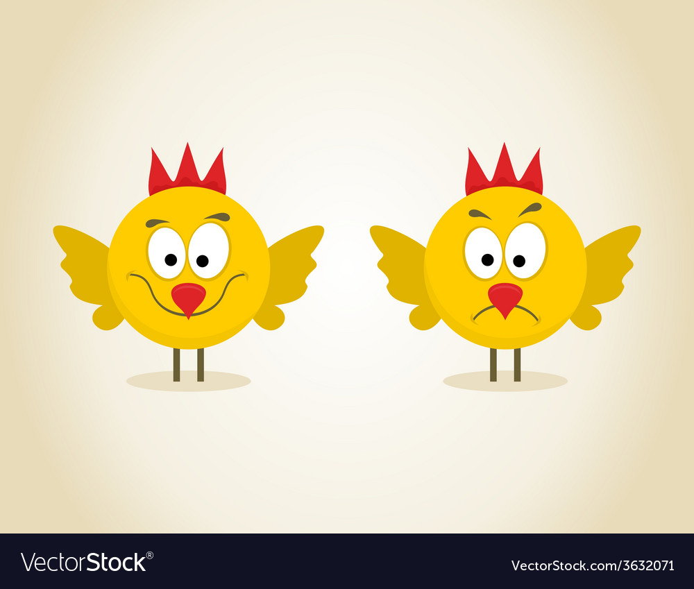 Chicks Royalty Free Vector Image - VectorStock