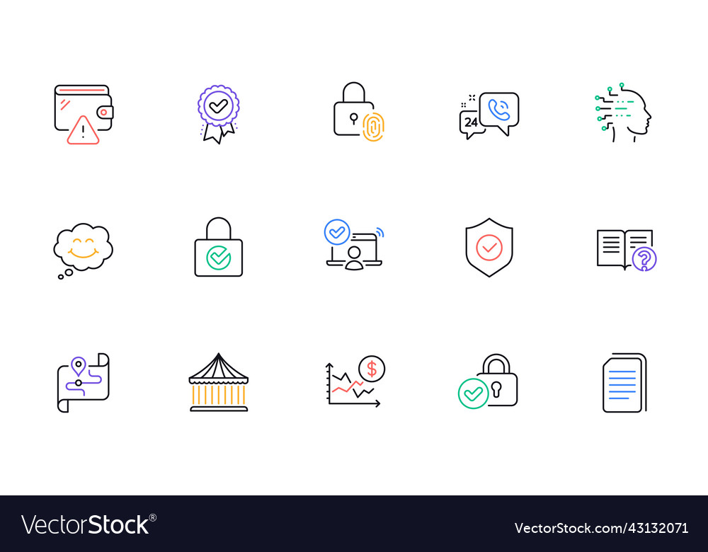 Copy files password encryption and security Vector Image