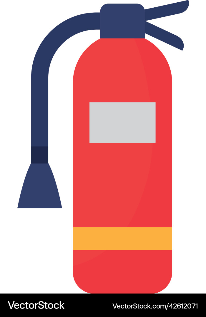 Fire extinguisher icon Royalty Free Vector Image