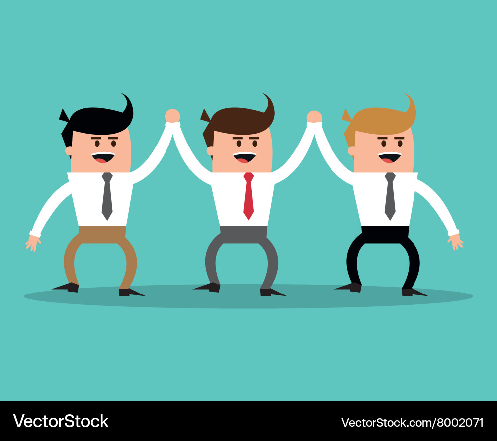 Project and strategy design businessman cartoon Vector Image