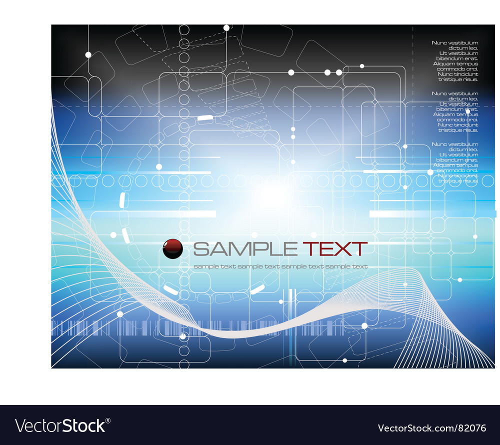 High tech background Royalty Free Vector Image