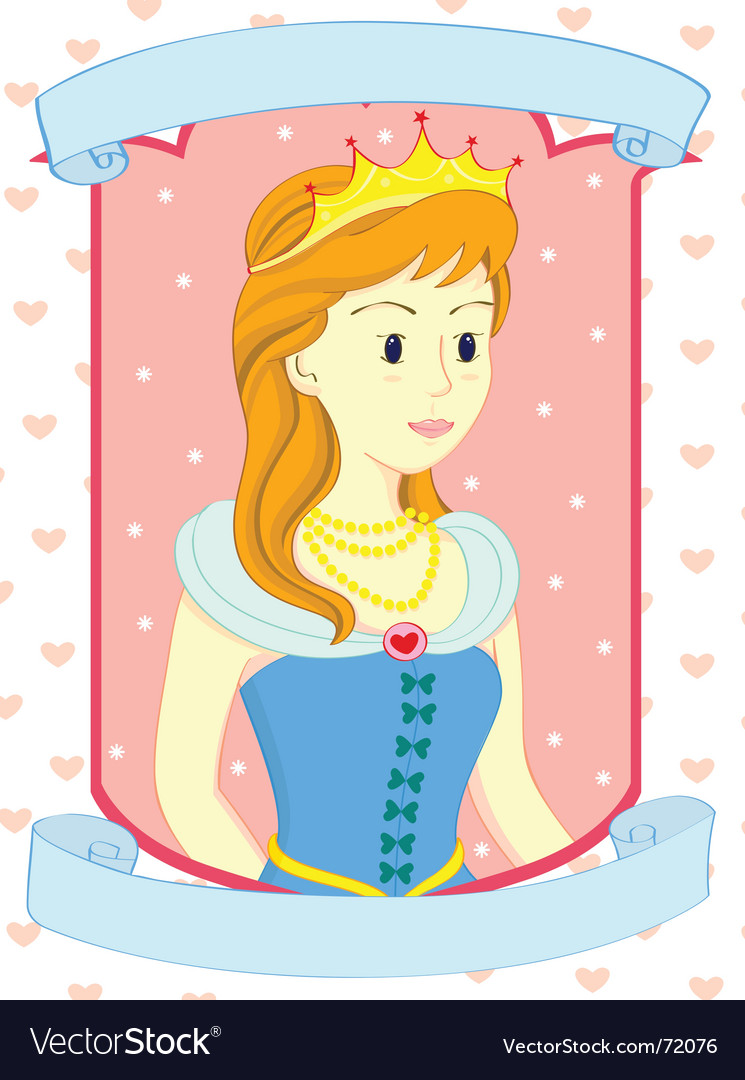 Princess invitation Royalty Free Vector Image - VectorStock