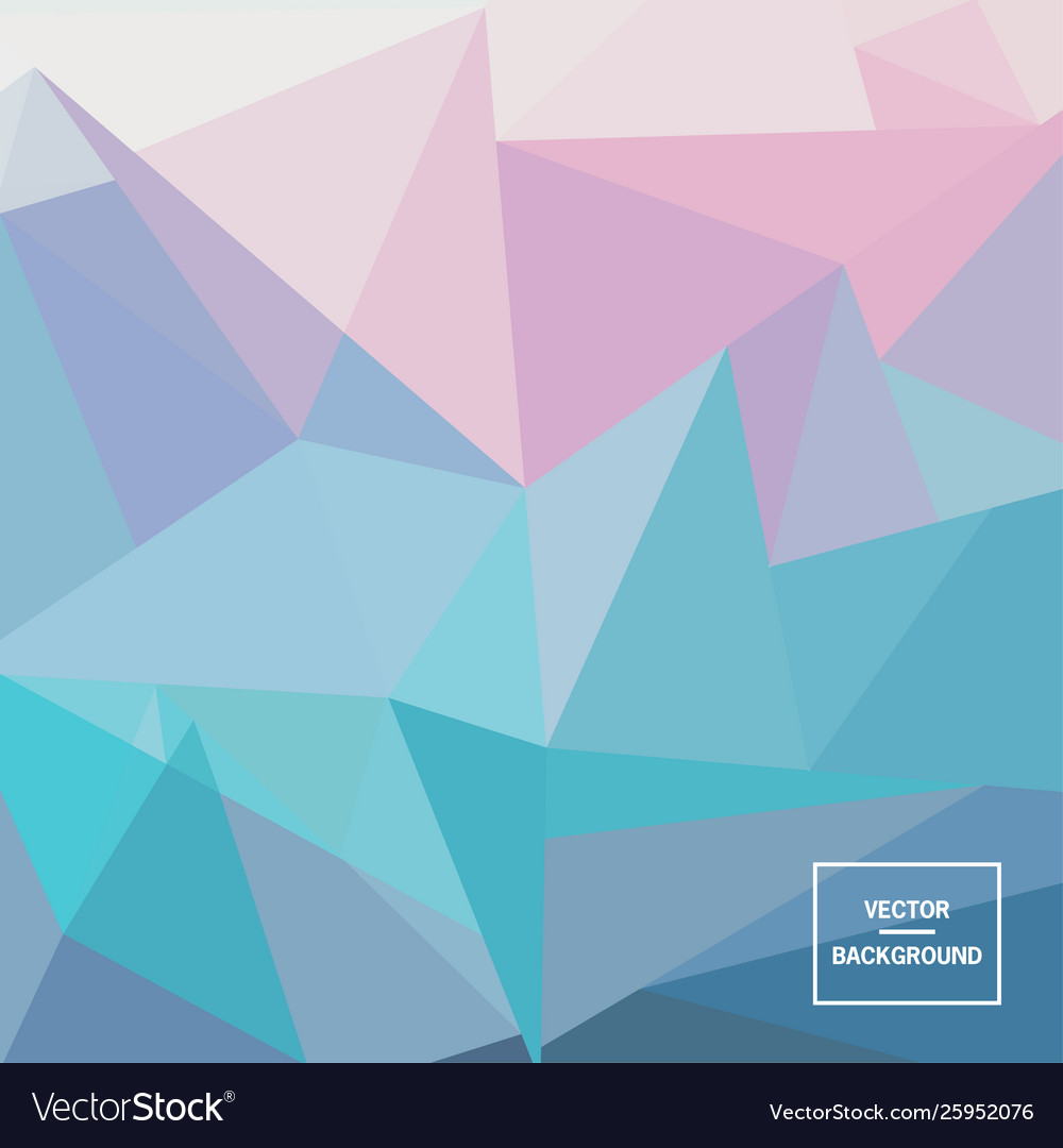 Triangle background Royalty Free Vector Image - VectorStock