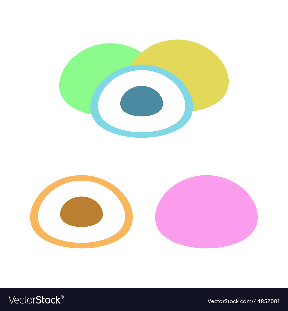 Mochi Royalty Free Vector Image Vectorstock