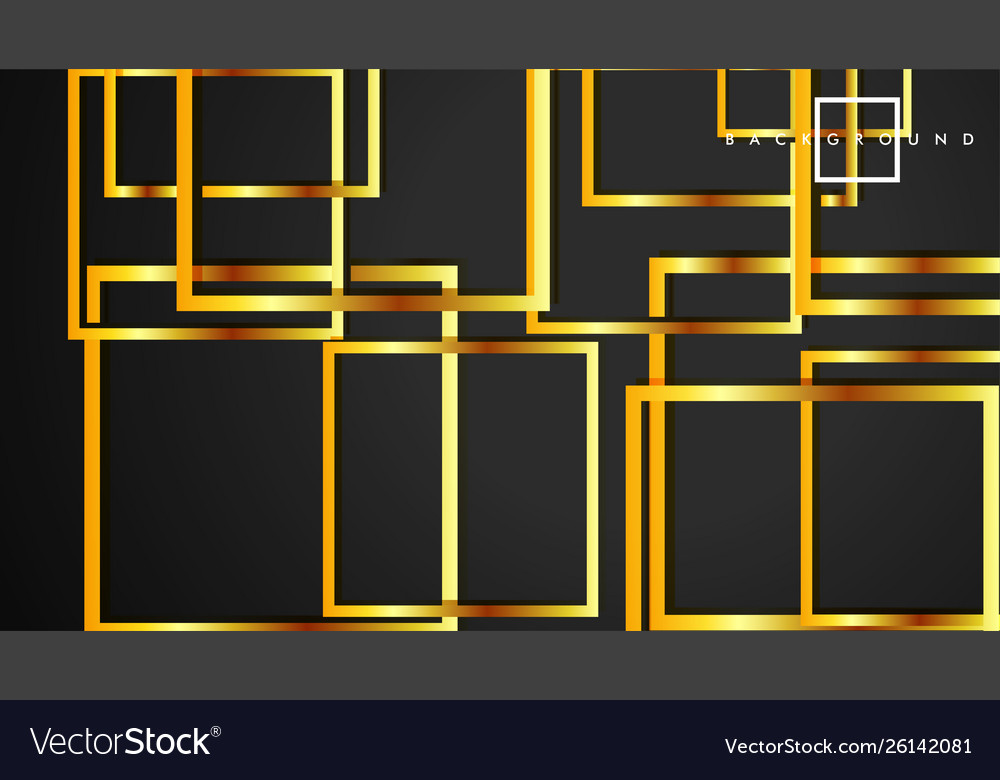 Modern abstract squares backgrounds with a black Vector Image