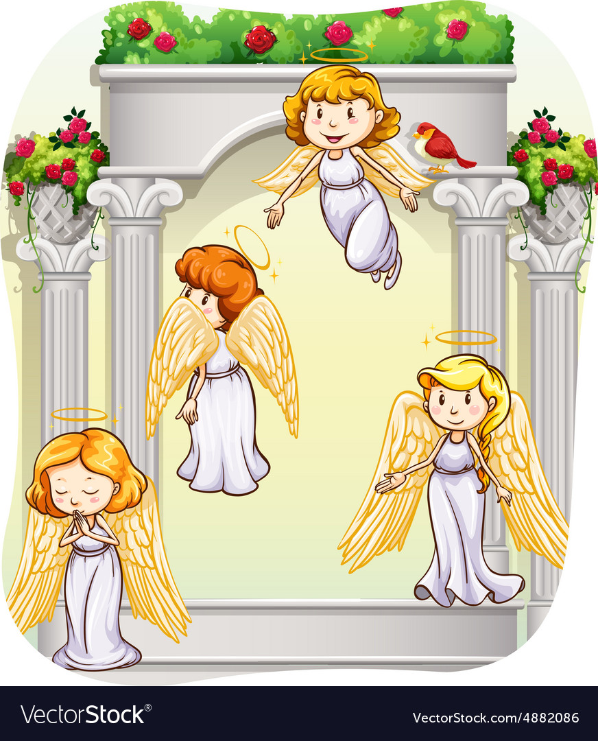 Angels Royalty Free Vector Image - VectorStock