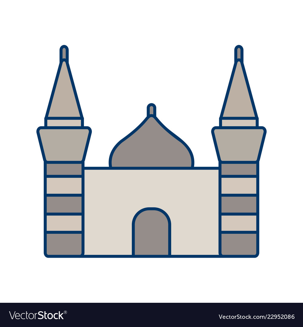 Mosque icon Royalty Free Vector Image - VectorStock