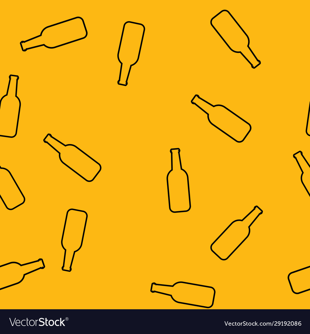 Seamless pattern simple abstract alcoholic Vector Image