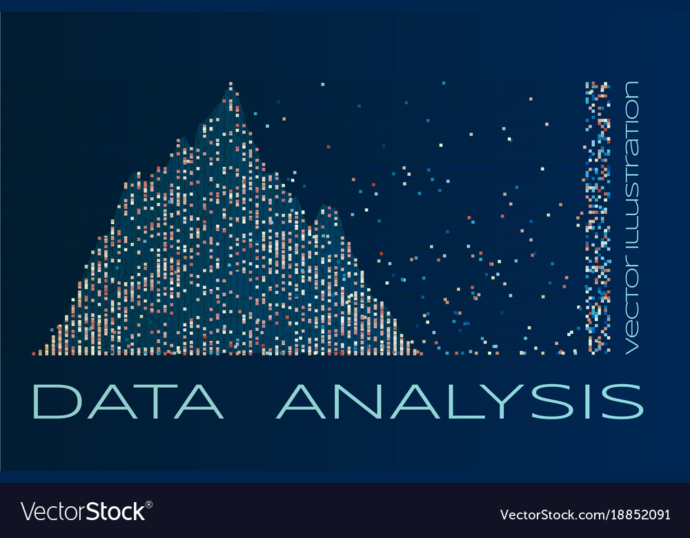 Data analysis Royalty Free Vector Image - VectorStock