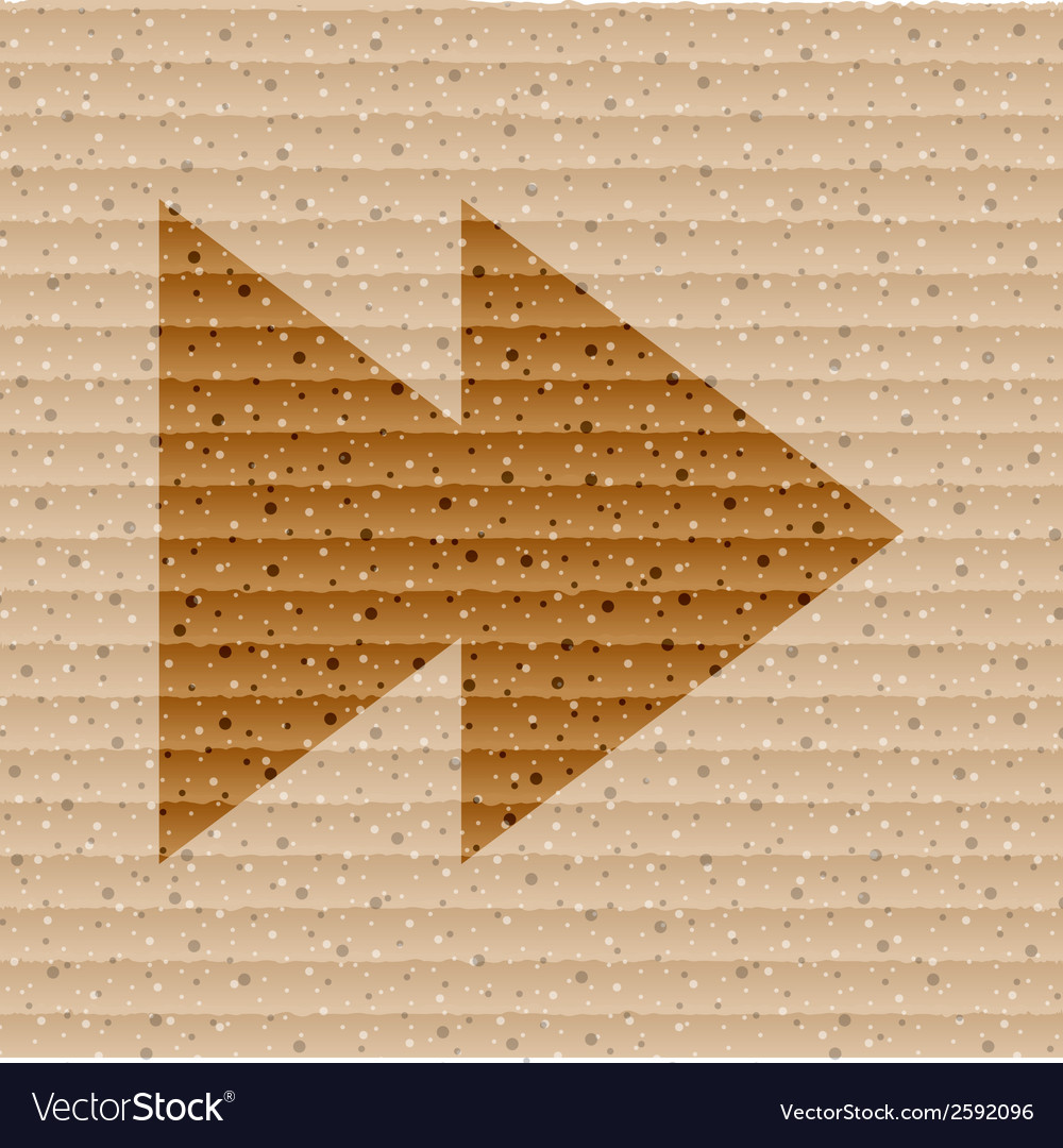 Multimedia control flat modern web button Vector Image