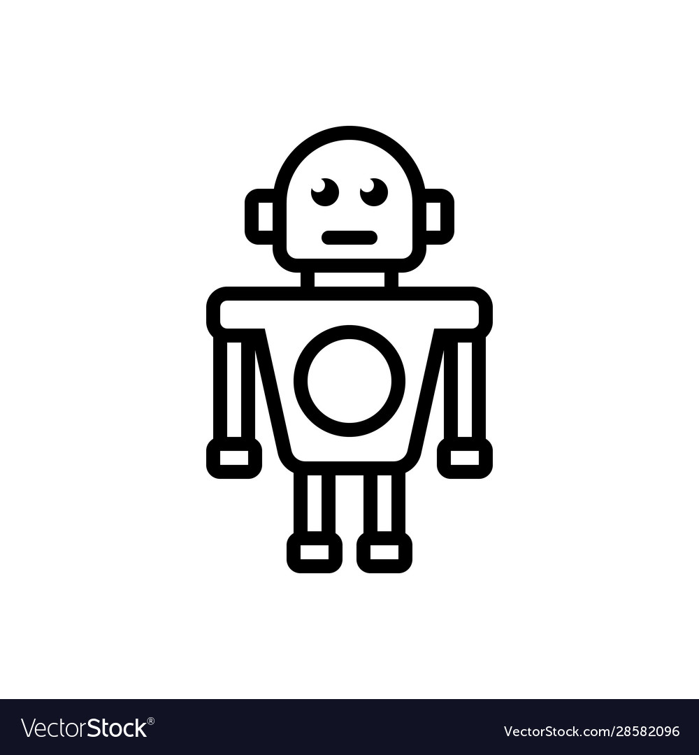 Robot Royalty Free Vector Image - VectorStock