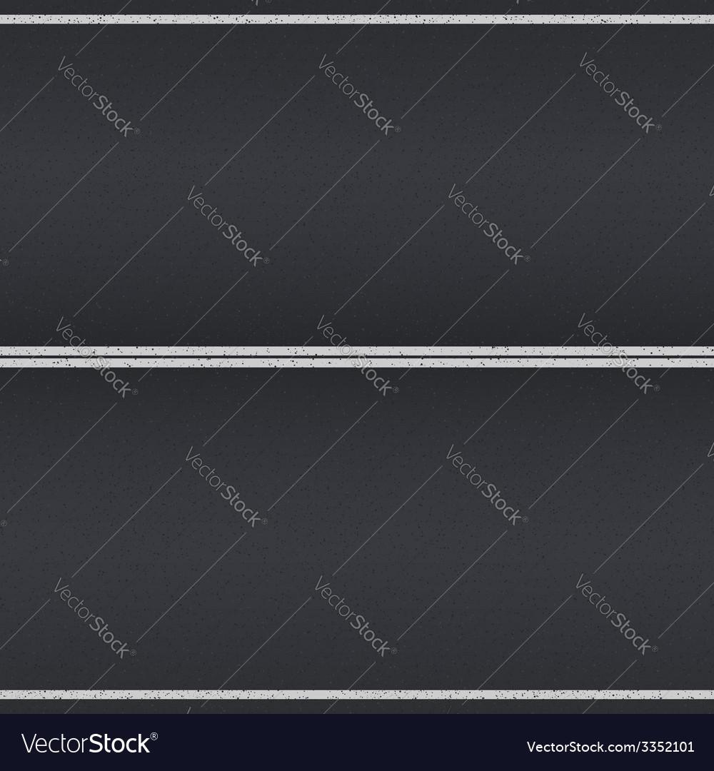 Asphalt road Royalty Free Vector Image - VectorStock