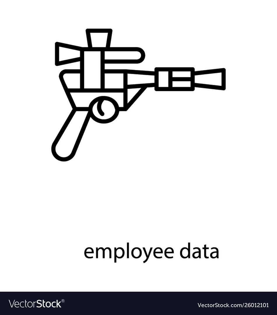 Laser gun Royalty Free Vector Image - VectorStock