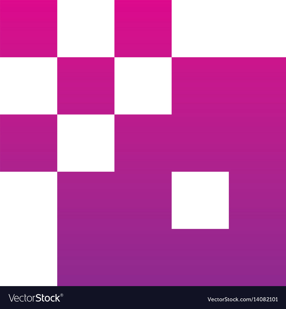 Square technology logo Royalty Free Vector Image