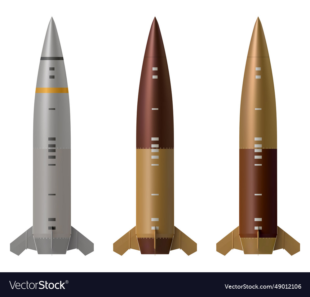 Atacms missile Royalty Free Vector Image - VectorStock