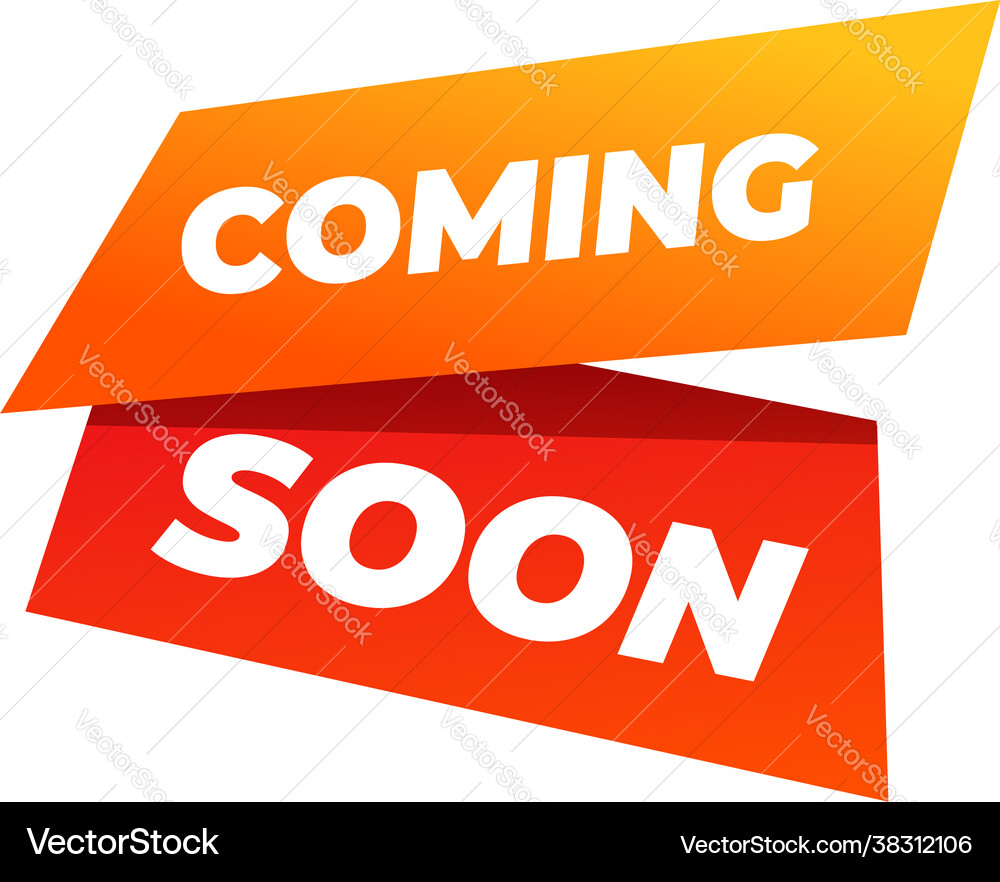 Coming soon wonder icon cartoon style Royalty Free Vector