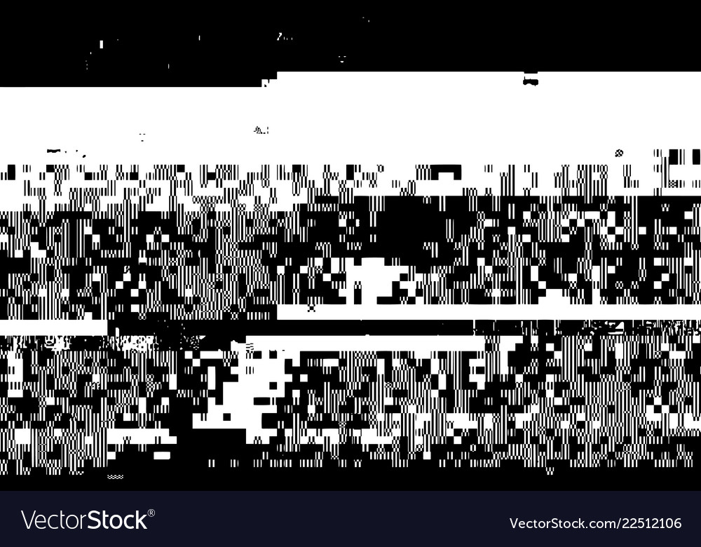 Glitch overlay texture Royalty Free Vector Image