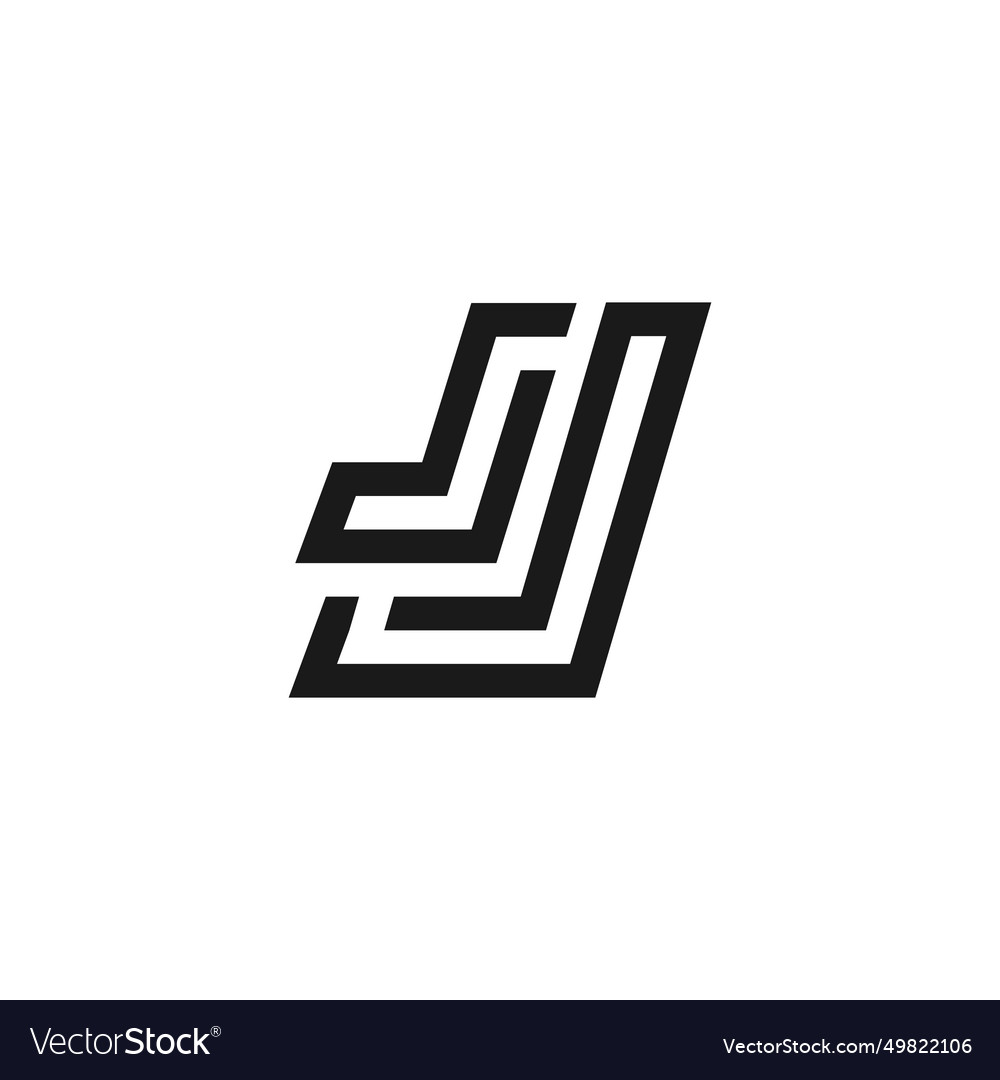 J initial logo Royalty Free Vector Image - VectorStock