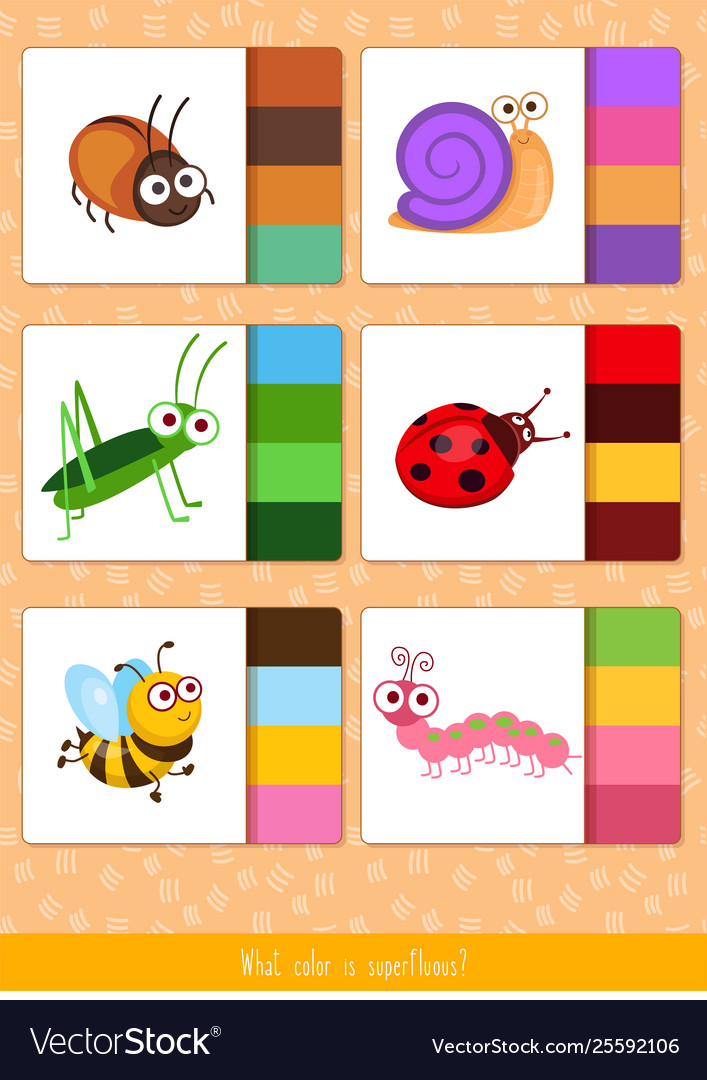 Match color Royalty Free Vector Image - VectorStock