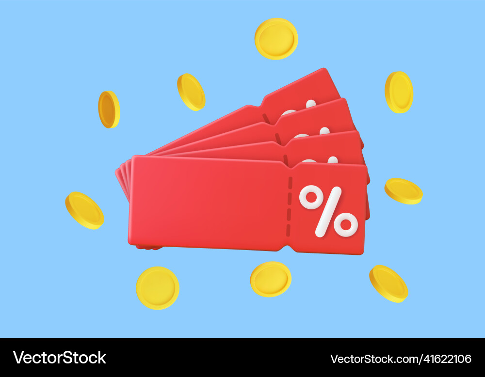 Price tag with percentage sign Royalty Free Vector Image