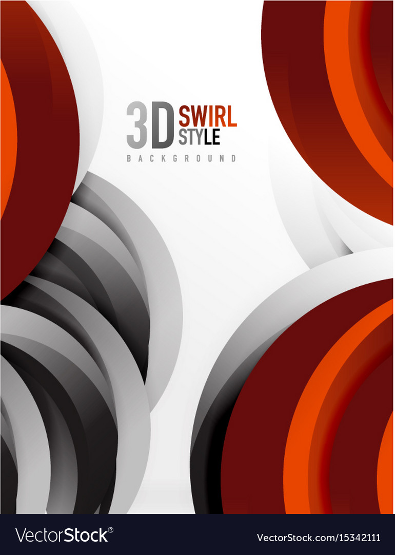 3d wave design Royalty Free Vector Image - VectorStock